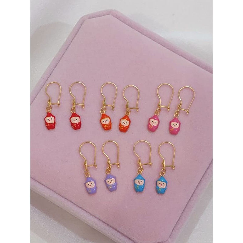 Labubu doll earrings 0.5 grams | Shopee Philippines