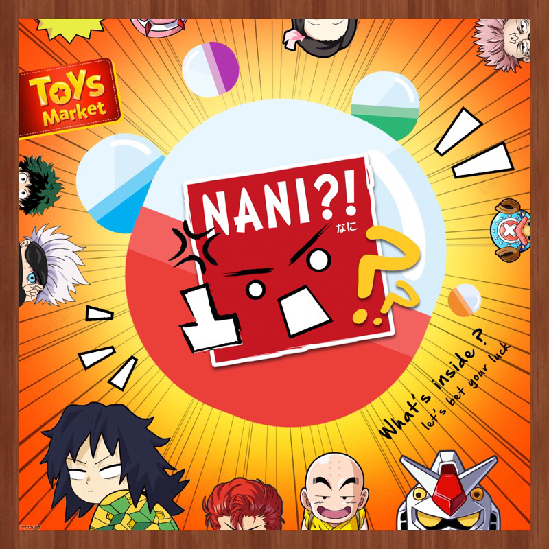 Gachapon (1 coin = RANDOM) What's inside? Let's try your luck! | Shopee ...