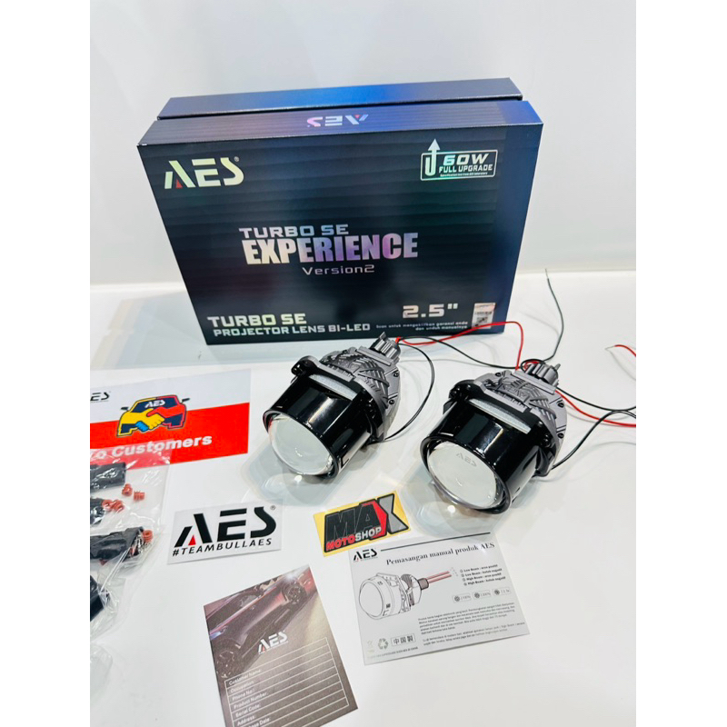 BILED PROJECTOR AES TURBO SE EXPERIENCE V2 VERSION2 2.5in 60watt FULL ...