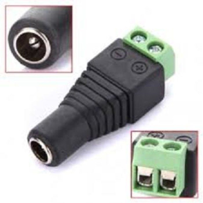 Dc Power Female Jack for CCTV cables | Shopee Philippines