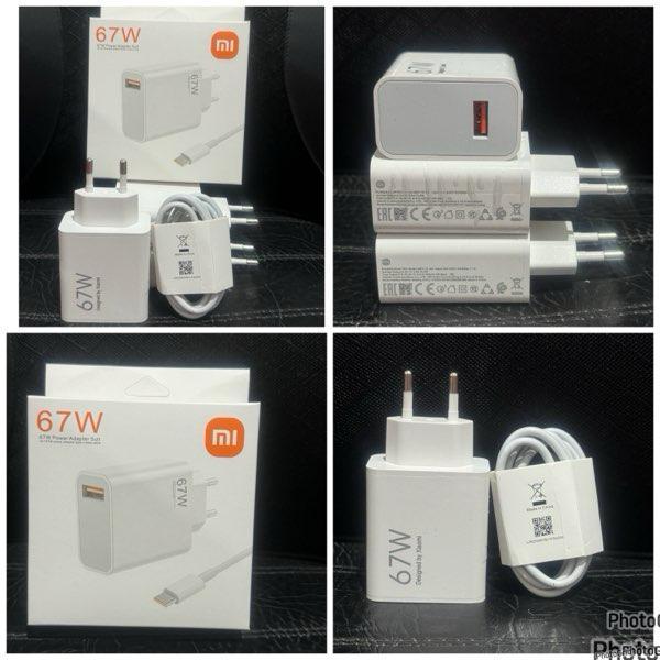 Xiaomi 67W Type c turbo charger redmi note 9 pro / note 10 pro / note ...