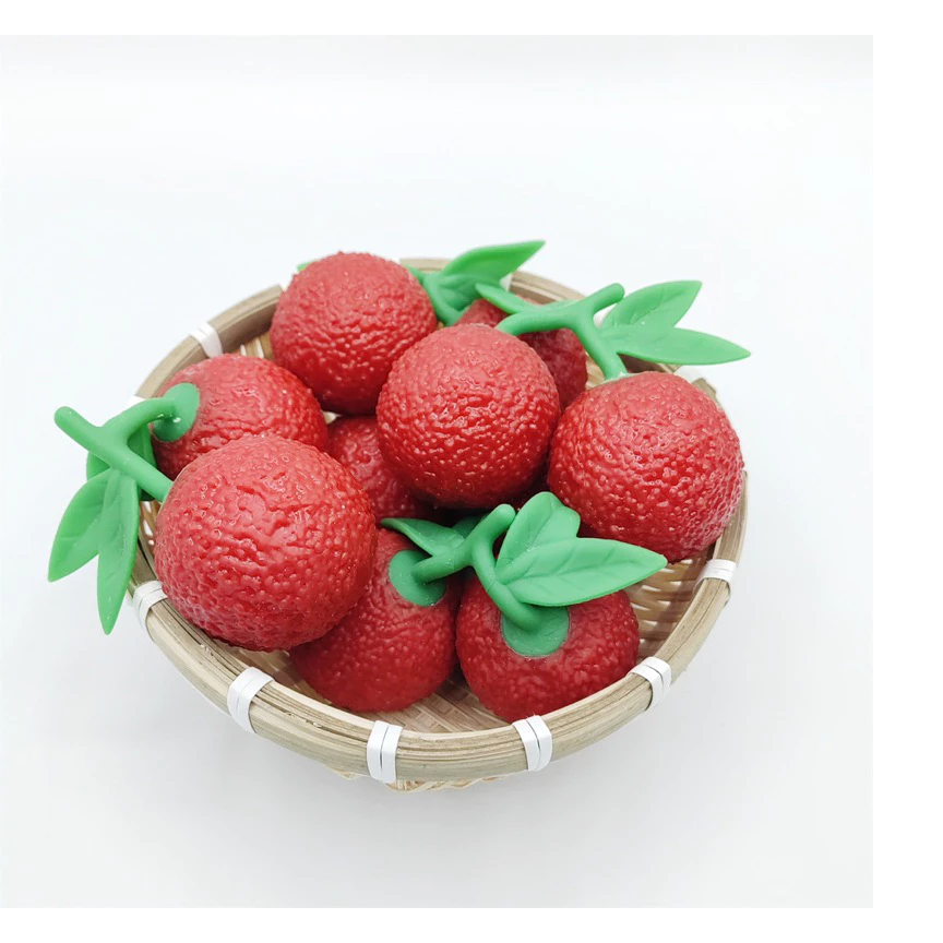 Anti-stress Squeeze Squishy Toy, Cute Viral Cherry Fruit, Gemes (box ...