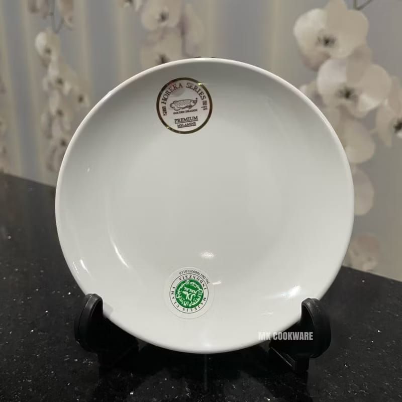 Horeka Melamine Moon Plate 9 Inch - Restaurant Plate - Hotel Plate ...