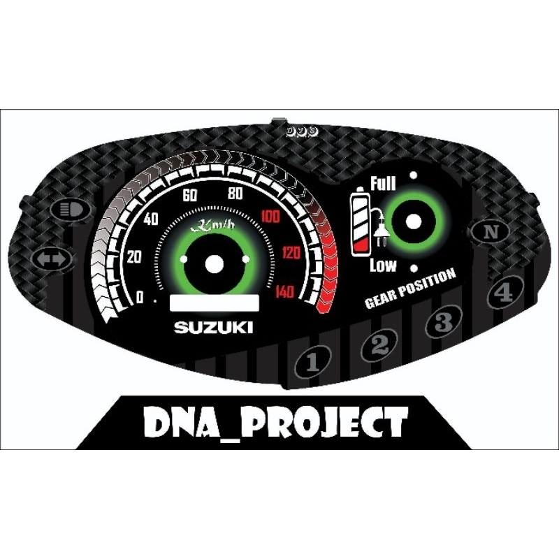 Old SUZUKI SMASH 110 Speedometer Panel | Shopee Philippines