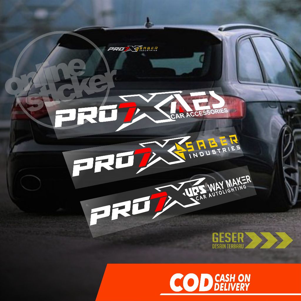 Large size sticker Pro7 x AES, Saber, UPS part.2 | Cutting lights up ...