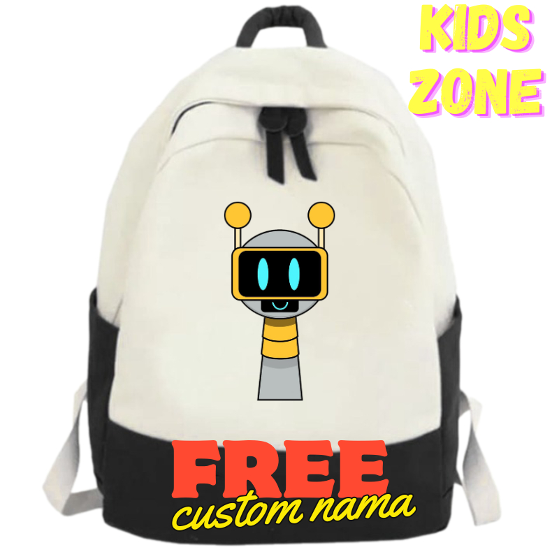 Incredibox SPRUNKI FUN BOT FREE NAME children's backpack | Shopee ...
