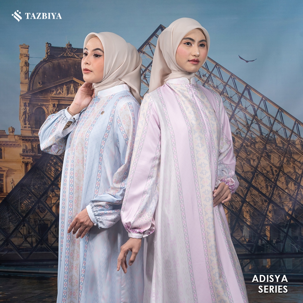 [NEW] Tazbiya Gamis Adisya Series | Premium Gamis | Latest Gamis 2024 ...