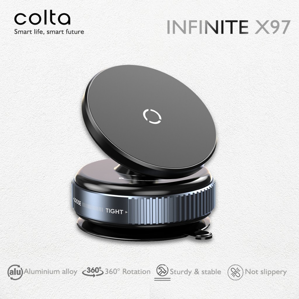 HP Colta X97 Infinite Glass Car Phone Stand Universal Mobile Phone Holder | Shopee Philippines