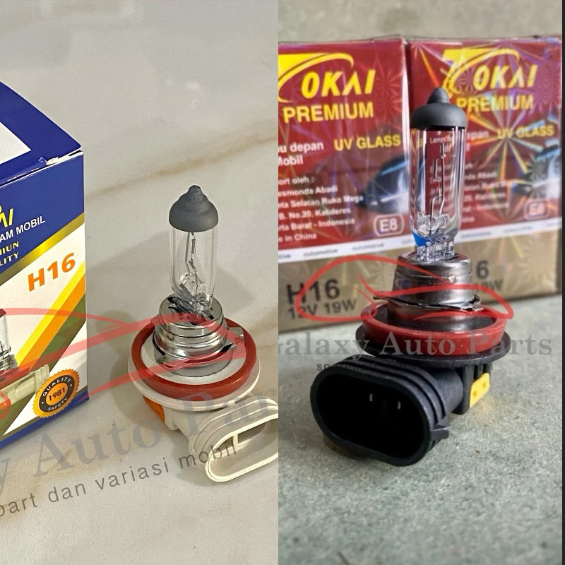 Halogen dop light bulb h16 12v 19w fog lamp fog lamp | Shopee Philippines