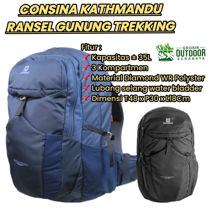 Consina KATHMANDU TREKKING MOUNTAIN BACKPACK | Shopee Philippines