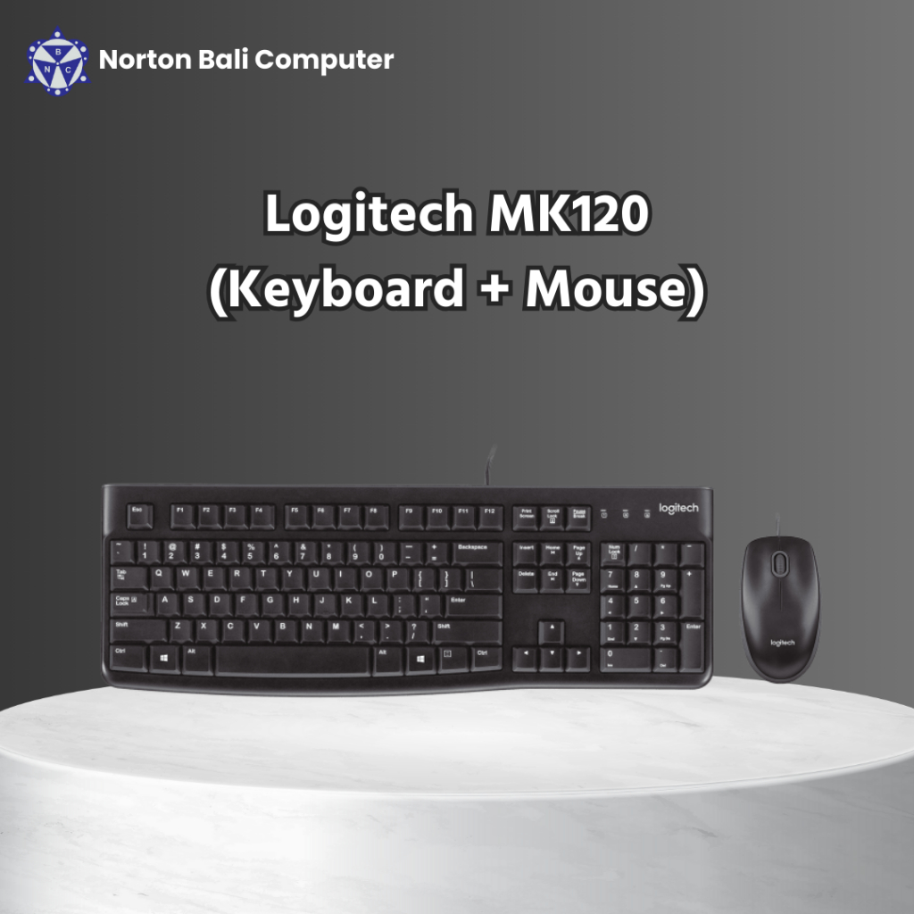 Logitech MK120 Keyboard and Mouse Bundle | Shopee Philippines