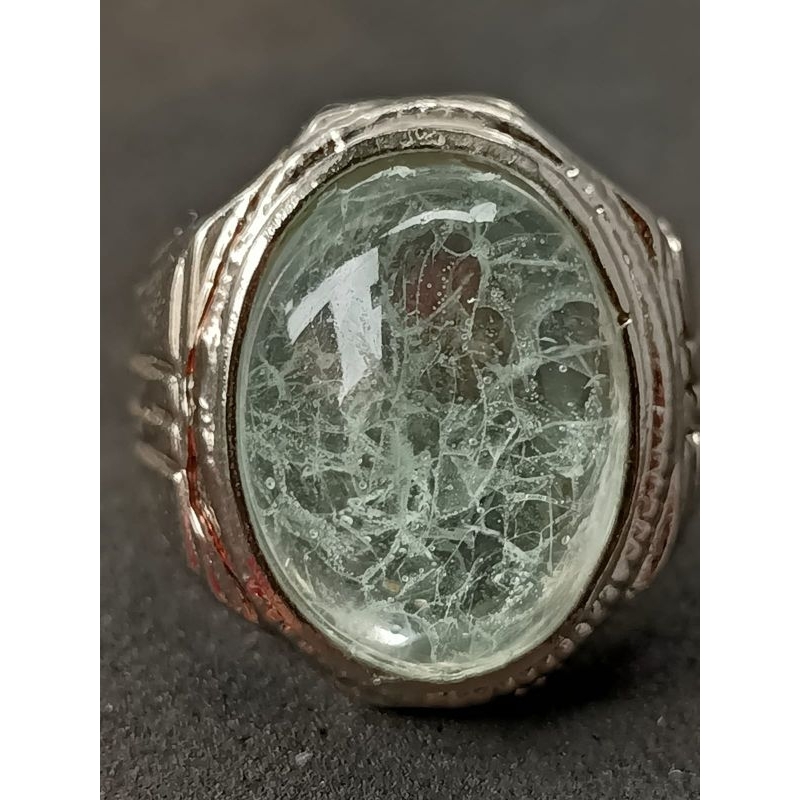 Kinyang Water Fiber Stone Ring, Natural | Shopee Philippines