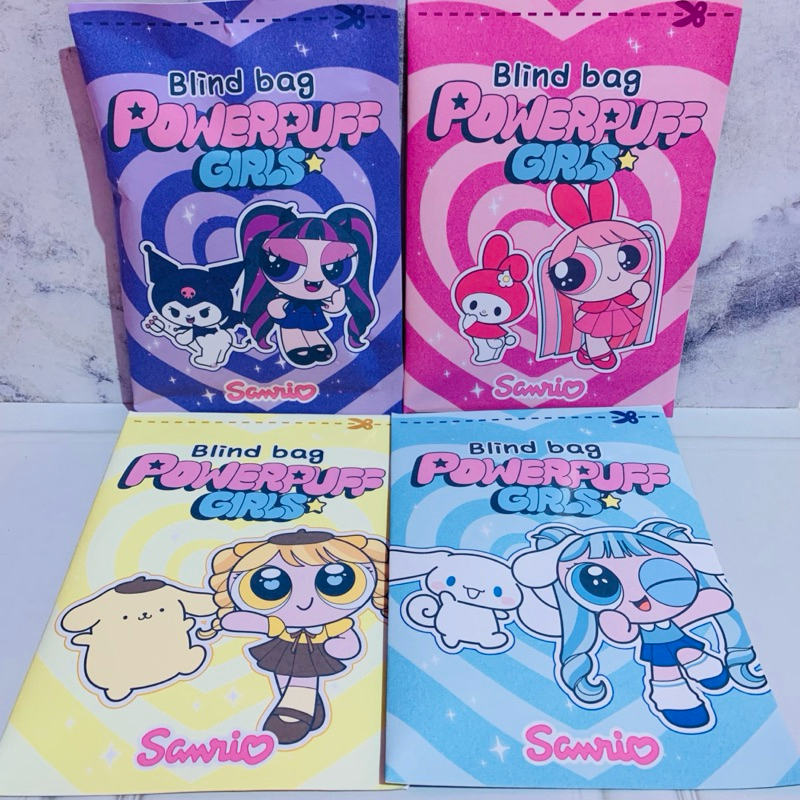 Blind Bag / Paper Craft sanrio x powerpuff girls | Shopee Philippines