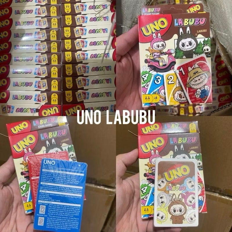 Labubu Uno Cartoon Toy | Shopee Philippines