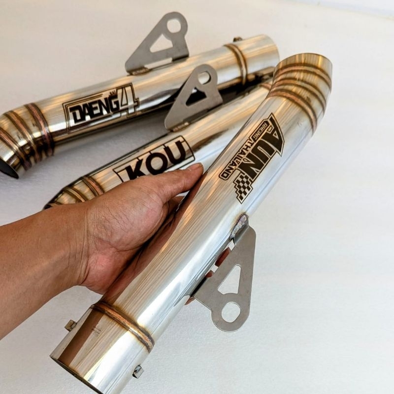 CREED Sl KALCiL KOU mahachai AUN Daeng canister 51mm exhaust pipe PNP ...