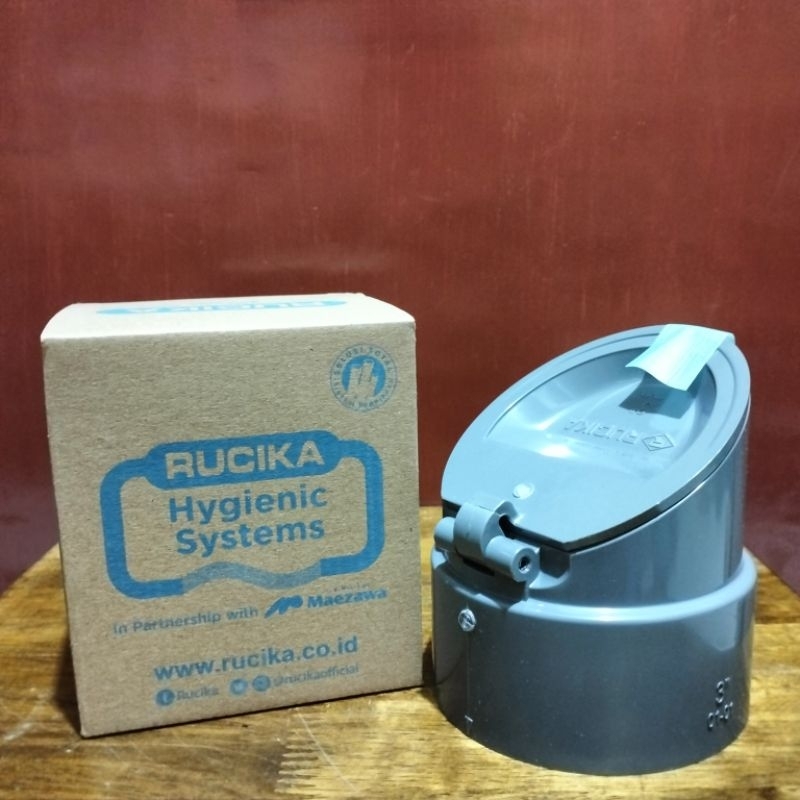 Pvc Rucika 4 inch & 3 inch backFlow drain pipe valve Original Rucika ...