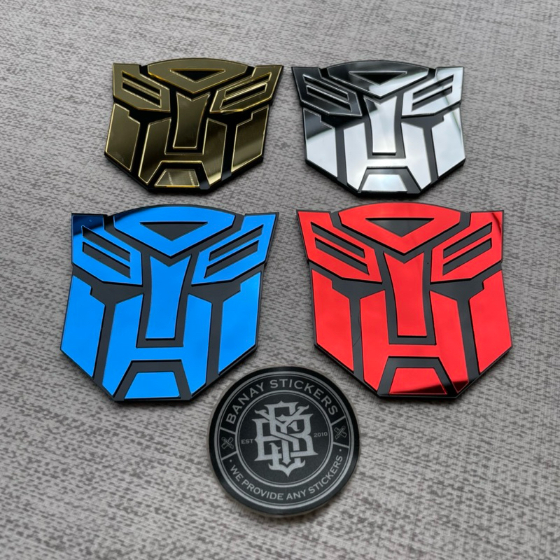 TRANSFORMERS Acrylic Emblem Acrylic Emblem | Shopee Philippines