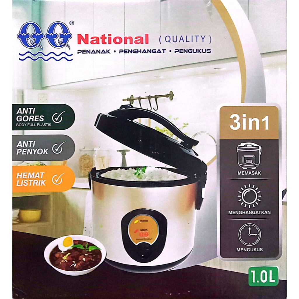 Joy KTB Rice Cooker 1 Liter 3in1 Rice Cooker QQ National Multifunction ...