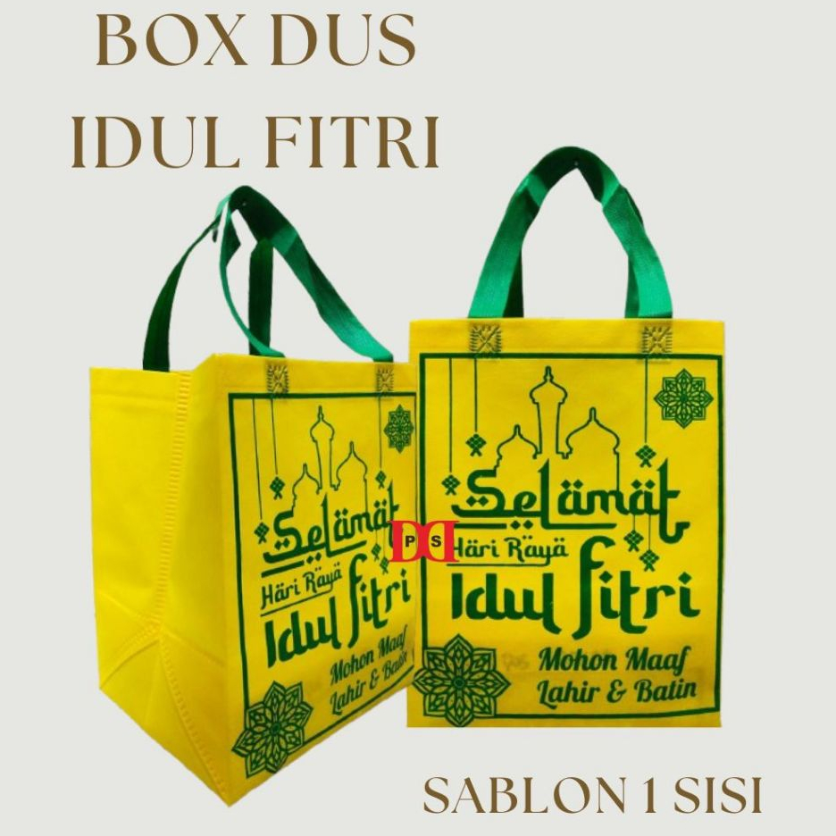 1 PCS Goodie Bag Series BOX DUS HBPA TLS Idul Fitri UK BOX 20x20 ...