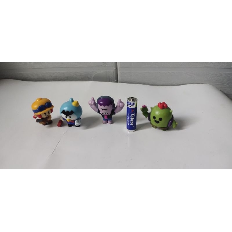 For sale, Brawl Star Action figure toys made of supercell brand rubber ...