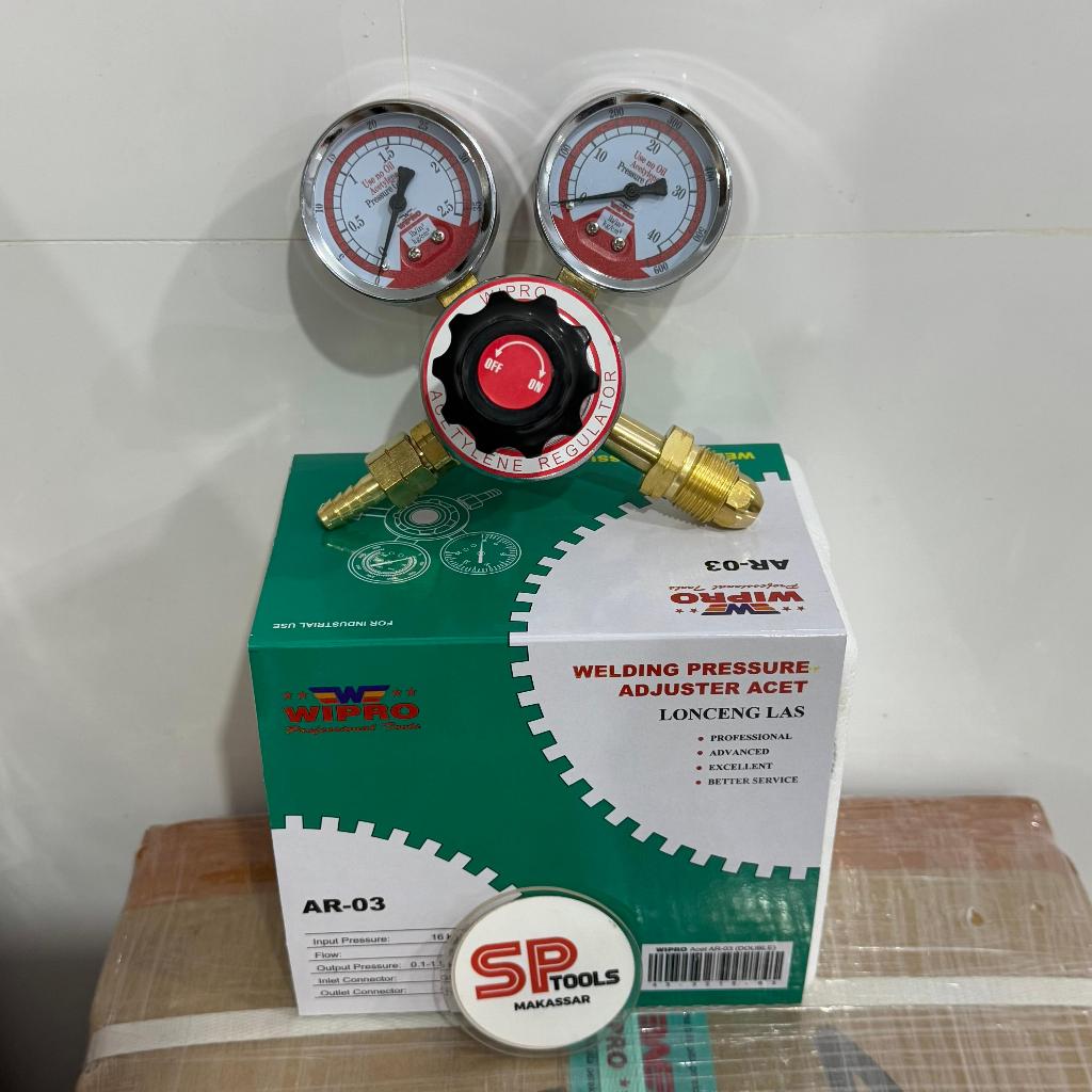 Double ACETYLENE ACET REGULATOR / WIPRO AR 03 AR03 WELDING REGULATOR | Shopee Philippines