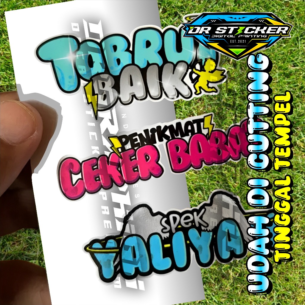 Pc2 Sticker PACK OF 3 Has Good Tobrut Cutting Stickers, Tripe Checker ...