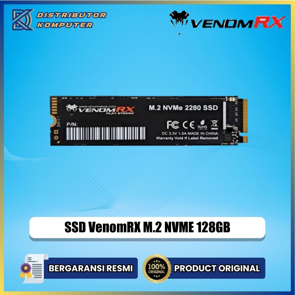 Venomrx M.2 NVME 128GB SSD - Gen3x4 | Shopee Philippines