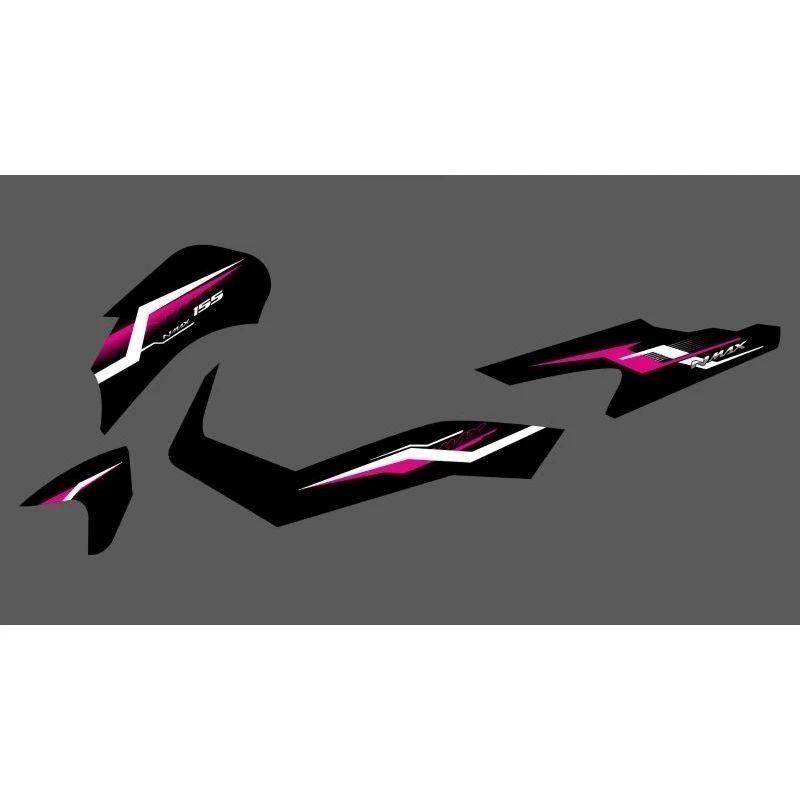 New 155 NMAX STRIPING TRANSPARENT CUSTAME | Shopee Philippines