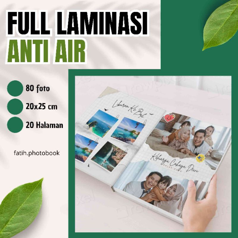 Premium FULL LAMINATED PHOTOBOOK PHOTO ALBUM WATERPROOF | Shopee ...