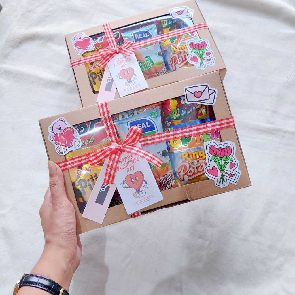 Children's Birthday Valentine's Gift Snack Package Snack Box Graduation ...