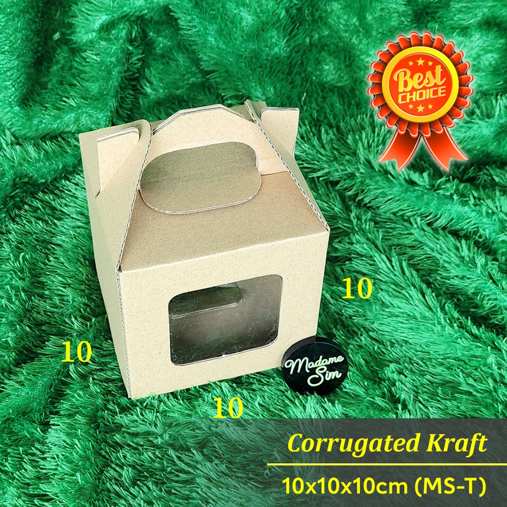 Gift BOX - BOX - CARDBOARD 10x10x10 - MS-T (CONTENTS: 10 PCS) | Shopee ...