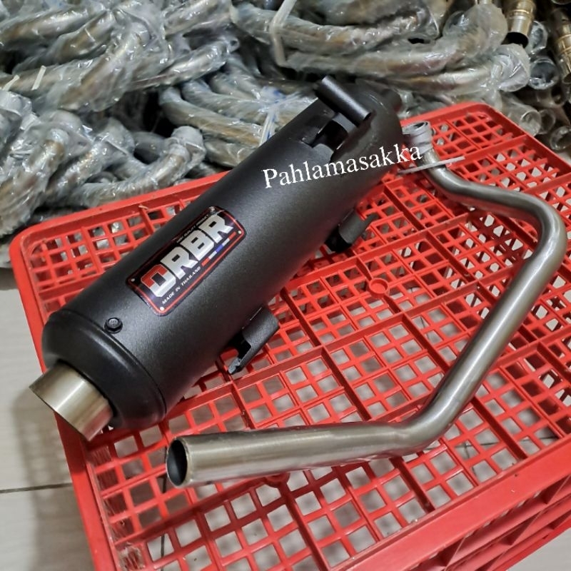 1set ORBR racing standard exhaust pipe click 125 click 150 160 beat ...