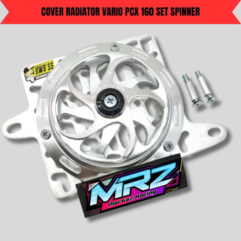 Arm Radiator Cover Set CNC Rotary Spinner Honda Vario 160 PCX 160 Stylo ...