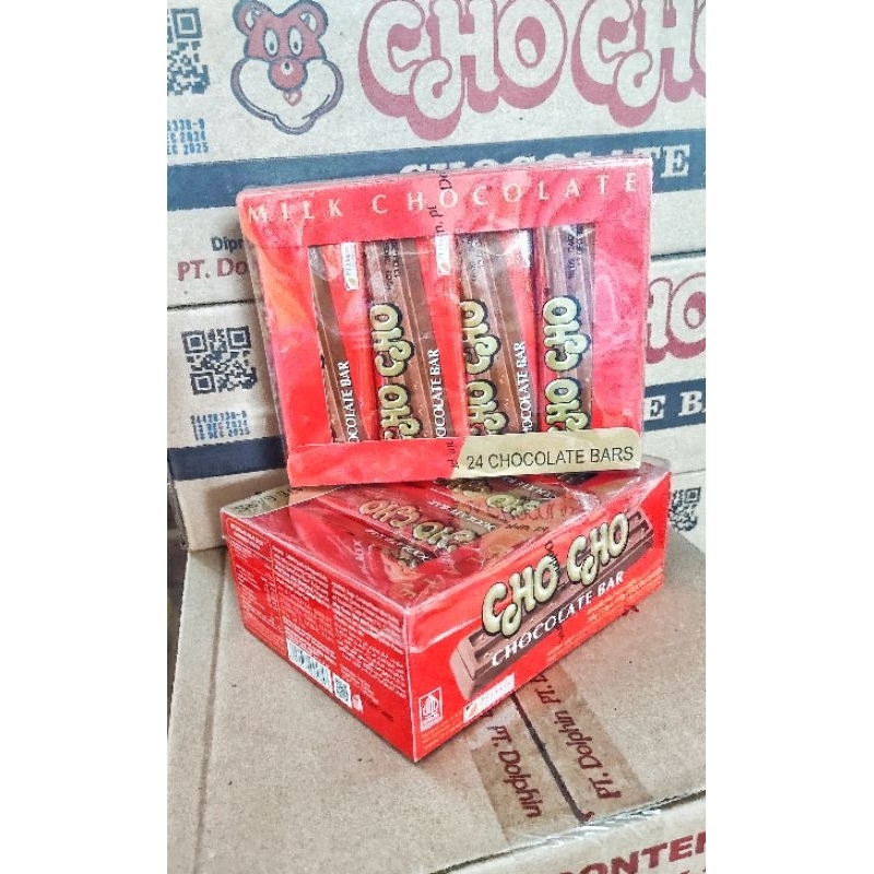 Cho Cho Chocolate Bars 240 G / 24 Pcs @ 10 G | Shopee Philippines