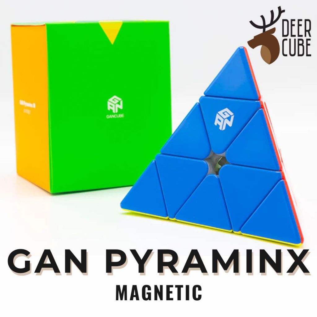 Gan Pyraminx Magnetic UV-Coated - UV Coated Magnetic Pyramid ...