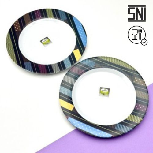 Melamine/lepek Serving Plates/Flat Plates/Aesthetic Plates/Snack Plates ...
