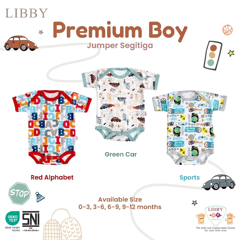 Libby - Premium Triangle Jumper with Boy & Girl Pattern (1 PCS/PACK ...