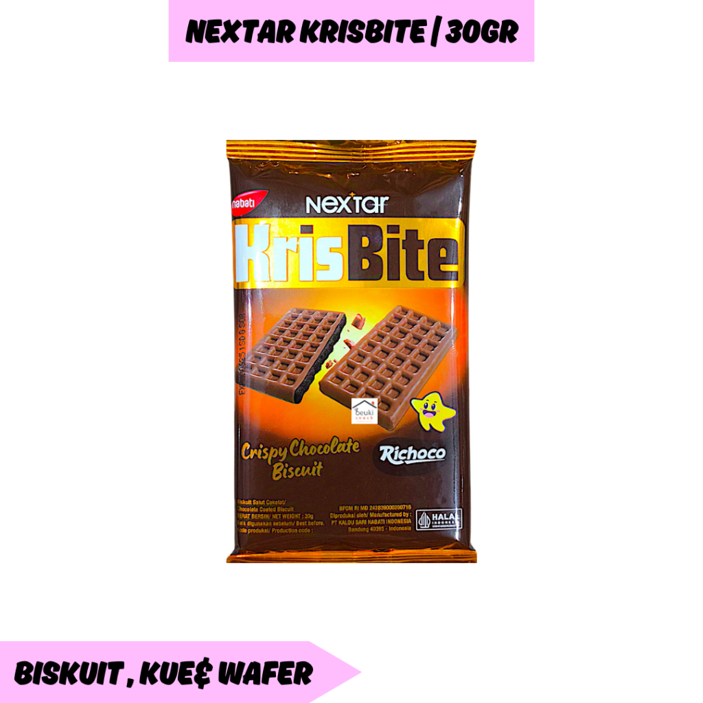 Nabati Nextar KrisBite Crispy Chocolate Biscuit | Shopee Philippines