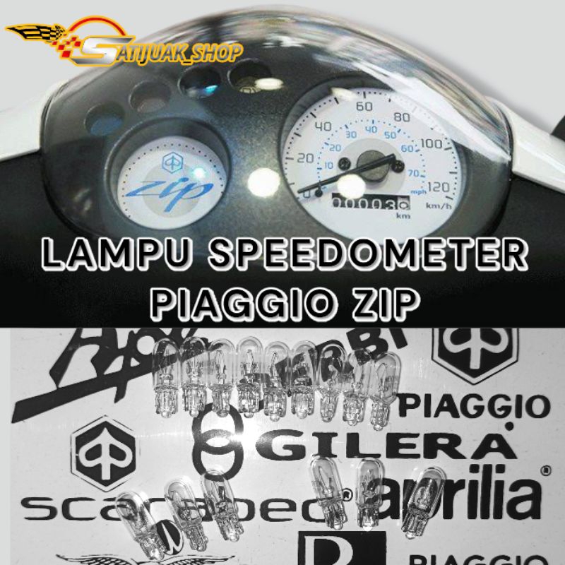 Piaggio ZIP SPEEDOMETER BULB LIGHT (STANDARD MASSAGE) | Shopee Philippines