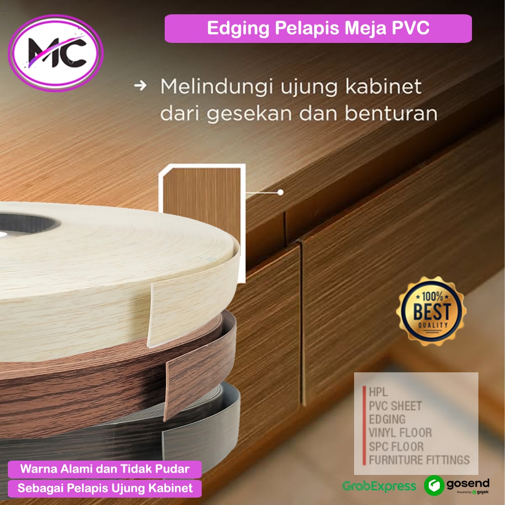 KAYU Thick Wooden Table Upholstery Edging Upc Pvc Table Upholstery Wood ...