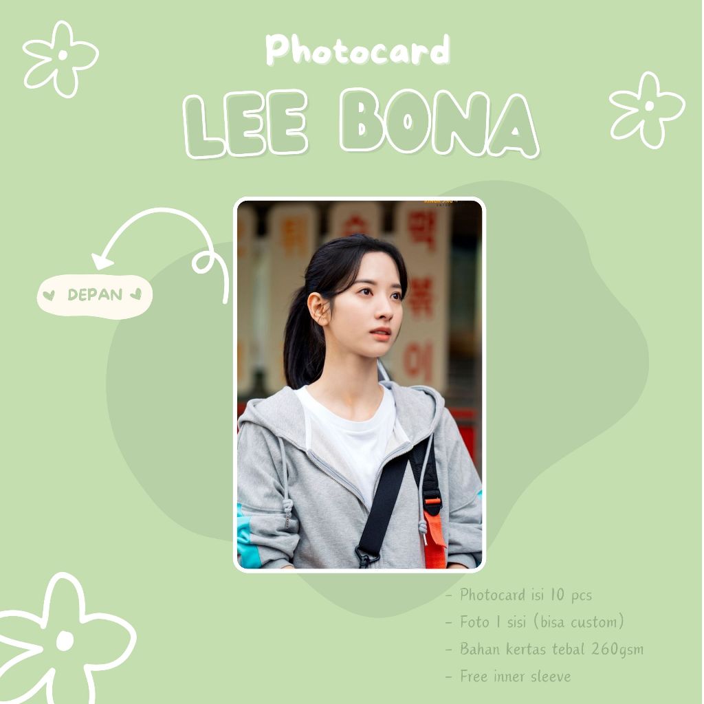 (10 Pcs) BONA LEE PHOTOCARDS | Shopee Philippines