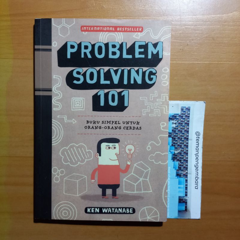 ORIGINAL Problem Solving 101 Simple Book for Smart People Ken Watanabe ...
