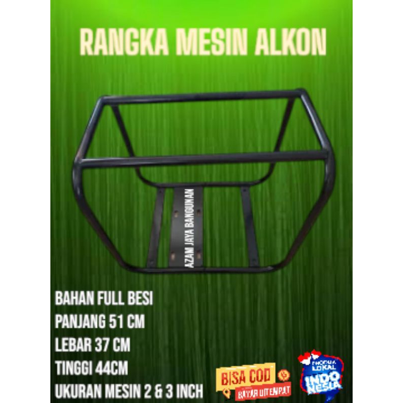 MESIN Alkon Machine Chassis Frame 2 & 3 inc Water Pump Frame | Shopee ...