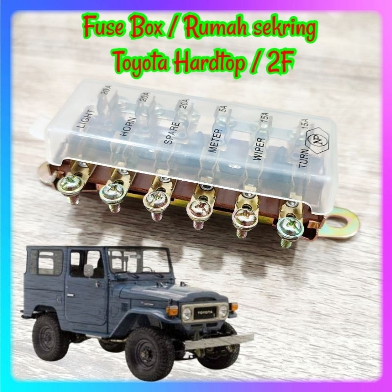 Toyota HARDTOP / 2F FUSE BOX HOUSE | Shopee Philippines