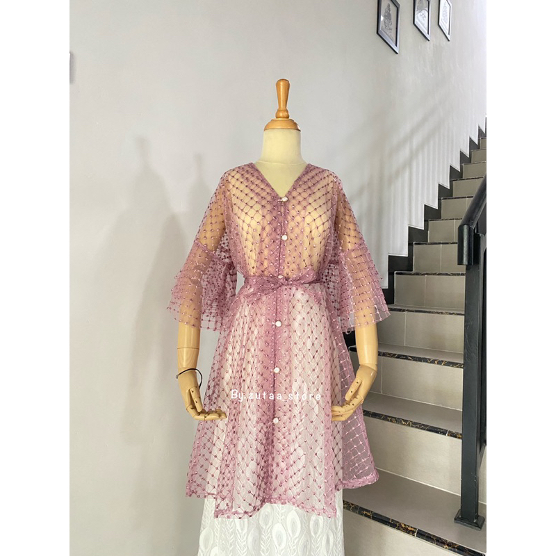 Seina OUTER TUNIC TILE GUCI IMPORTED PREMIUM RAYA SERIES EBARAN || By ...