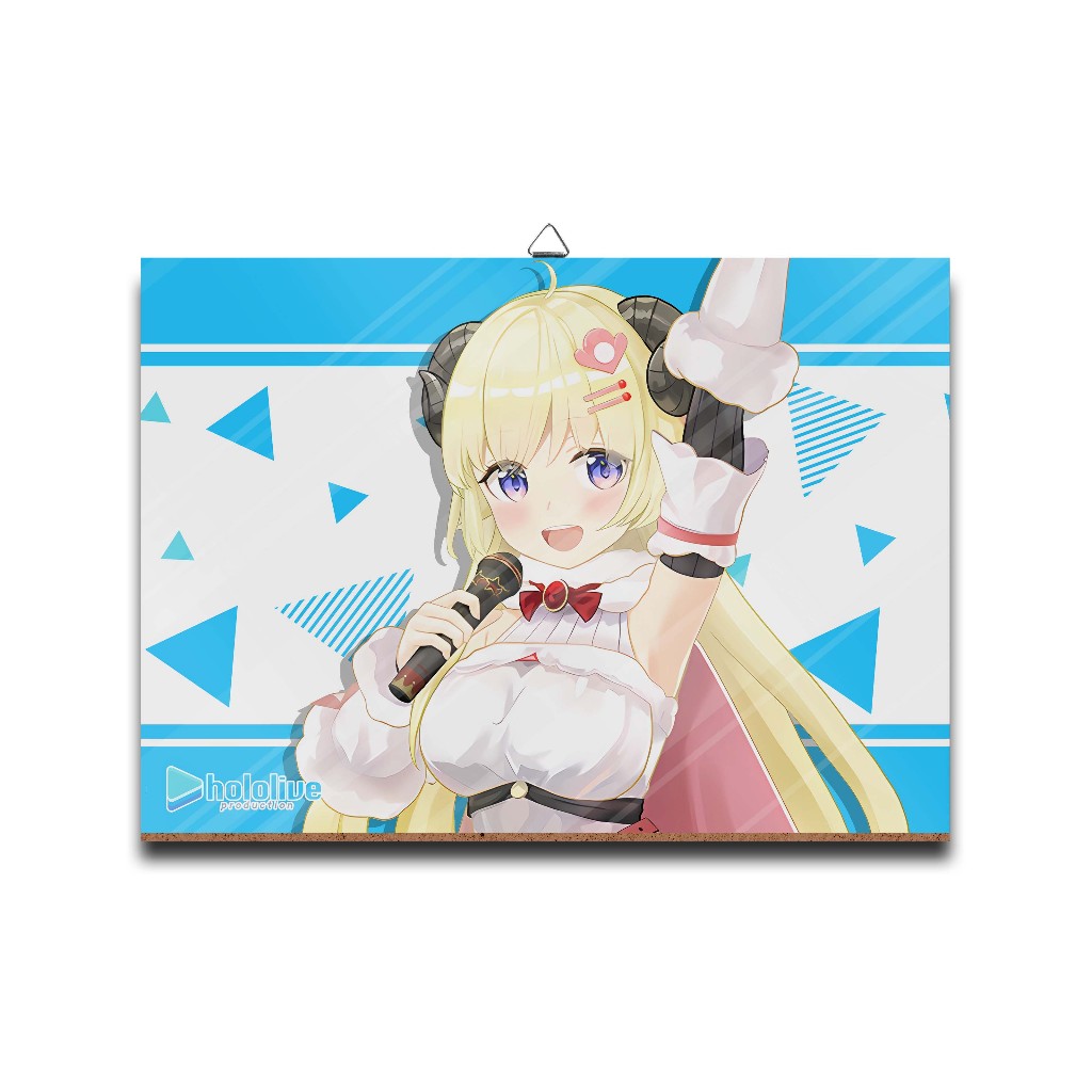TSUNOMAKI WATAME BASIC vtuber anime wooden wall Poster - EVANGEON MDF ...