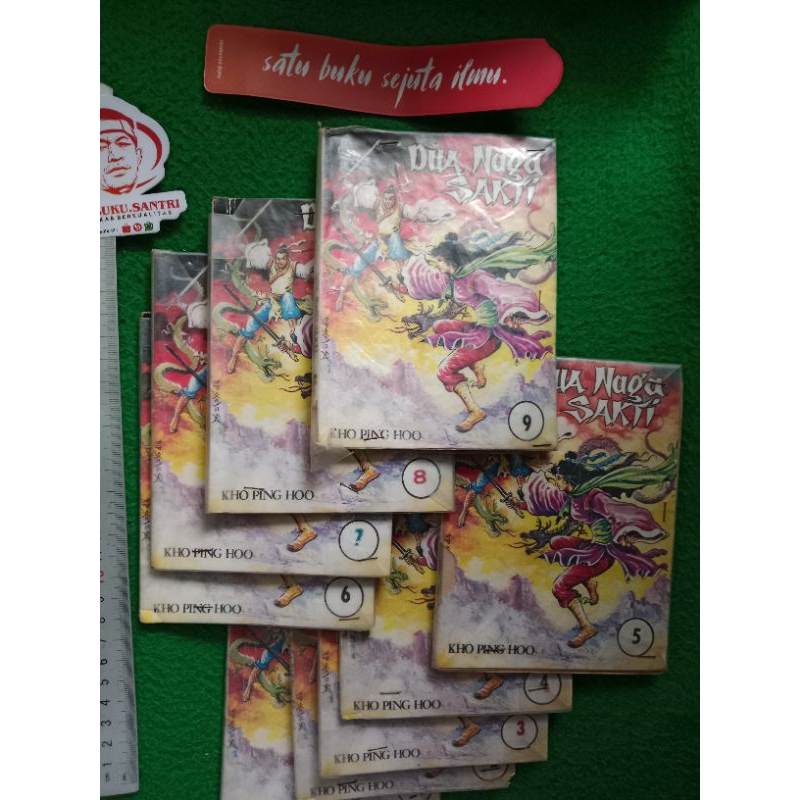 Rare Old Comic Book: Two Magical Dragons by Kho Ping Hoo. | Shopee ...
