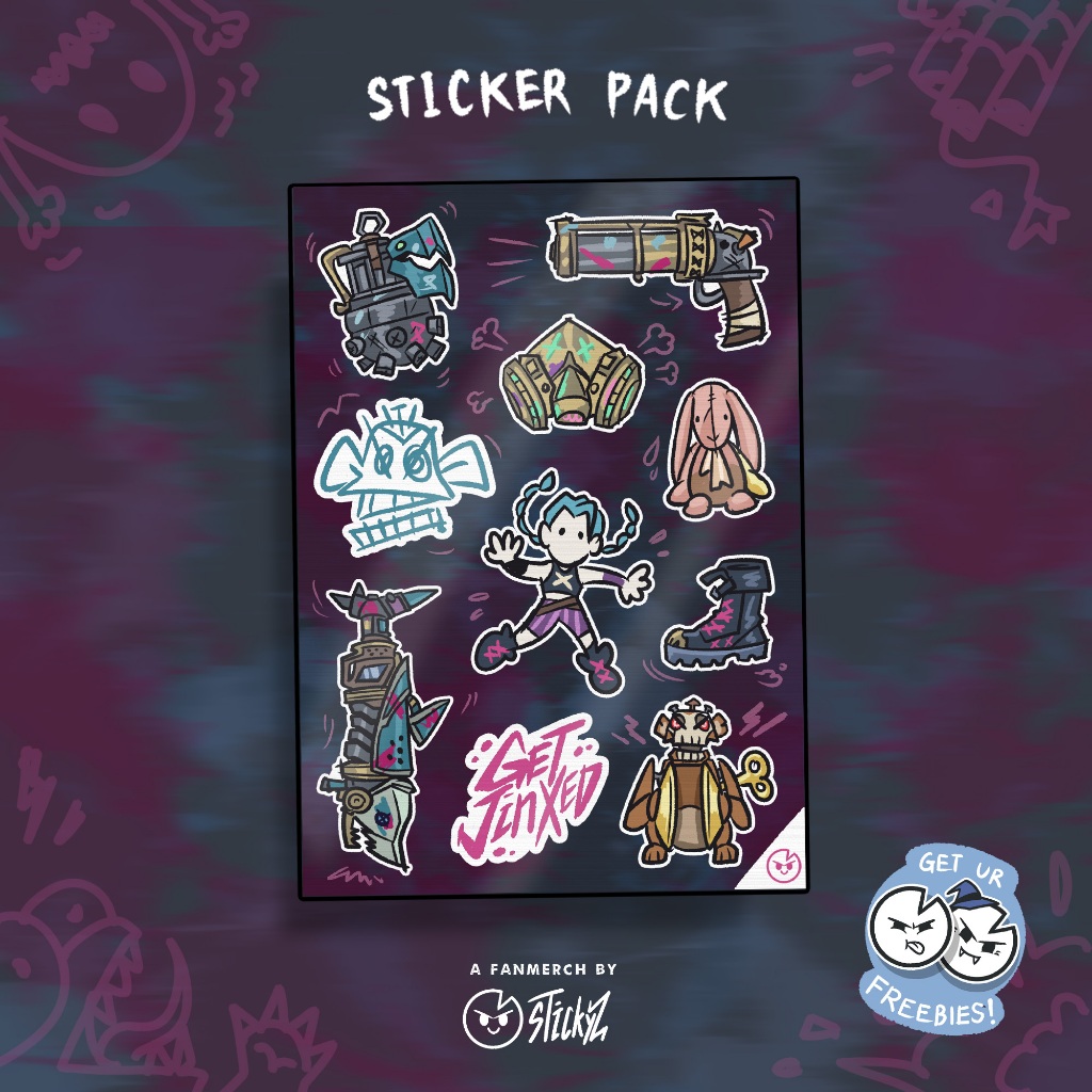 Stickyz : Arcade sticker pack | Fanmerch | Vinyl sticker | Kiss cut ...
