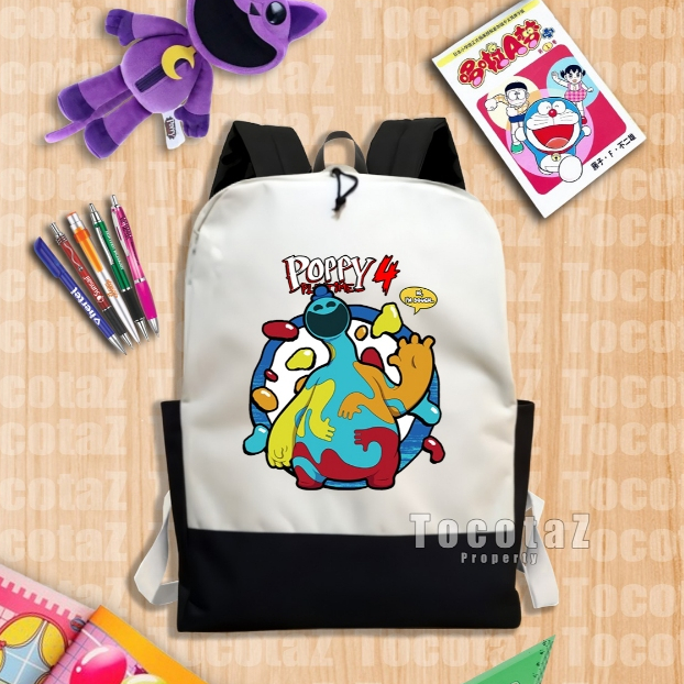 Tocotaz Doey The Doughman Poppy Playtime chapter 4 Casual School Bags ...
