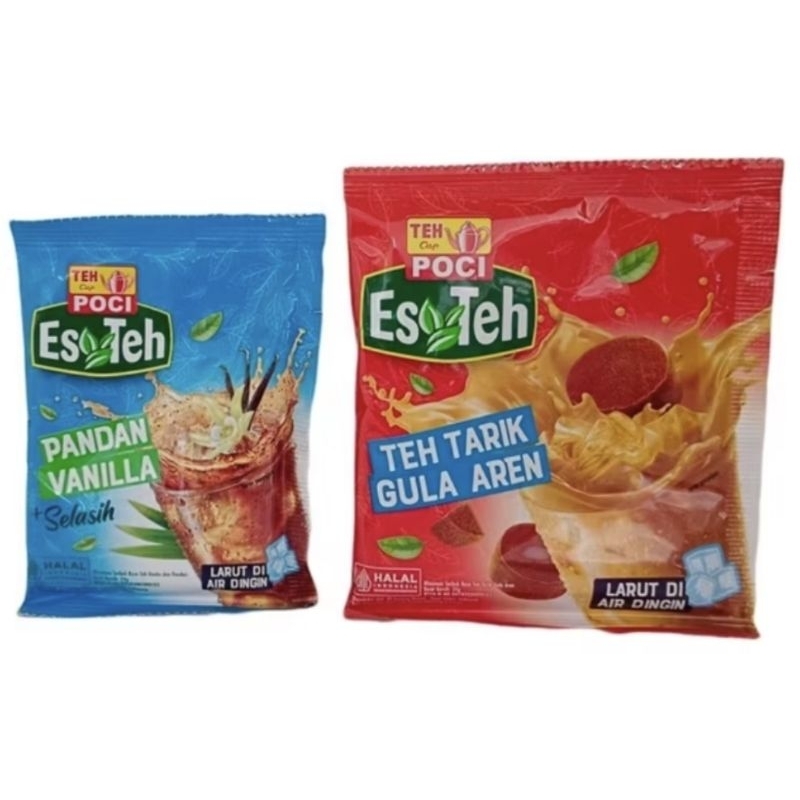 Poci ICE TEA PULL 2 VARIANTS RENCENG 10 PCS | Shopee Philippines